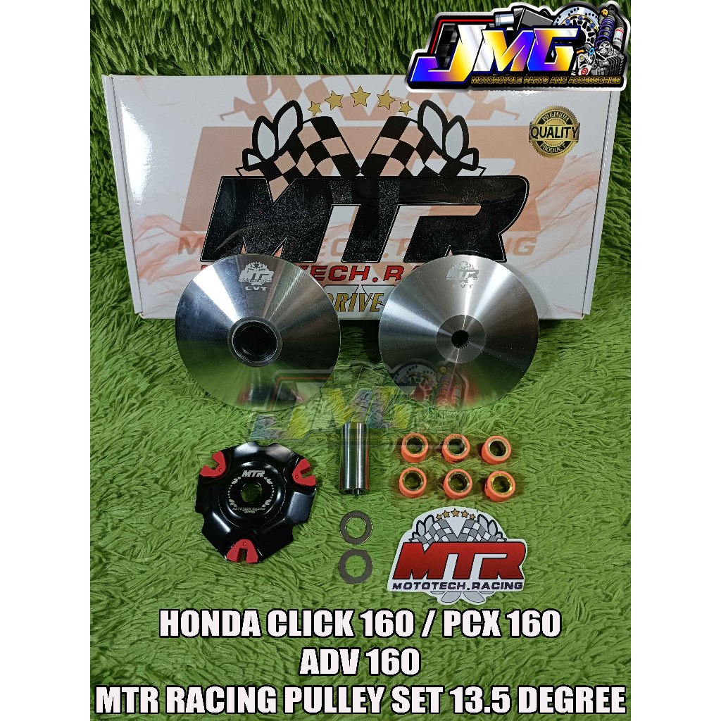 HONDA CLICK 160 / PCX 160 / ADV 160 MTR RACING PULLEY SET 13.5 DEGREE ...