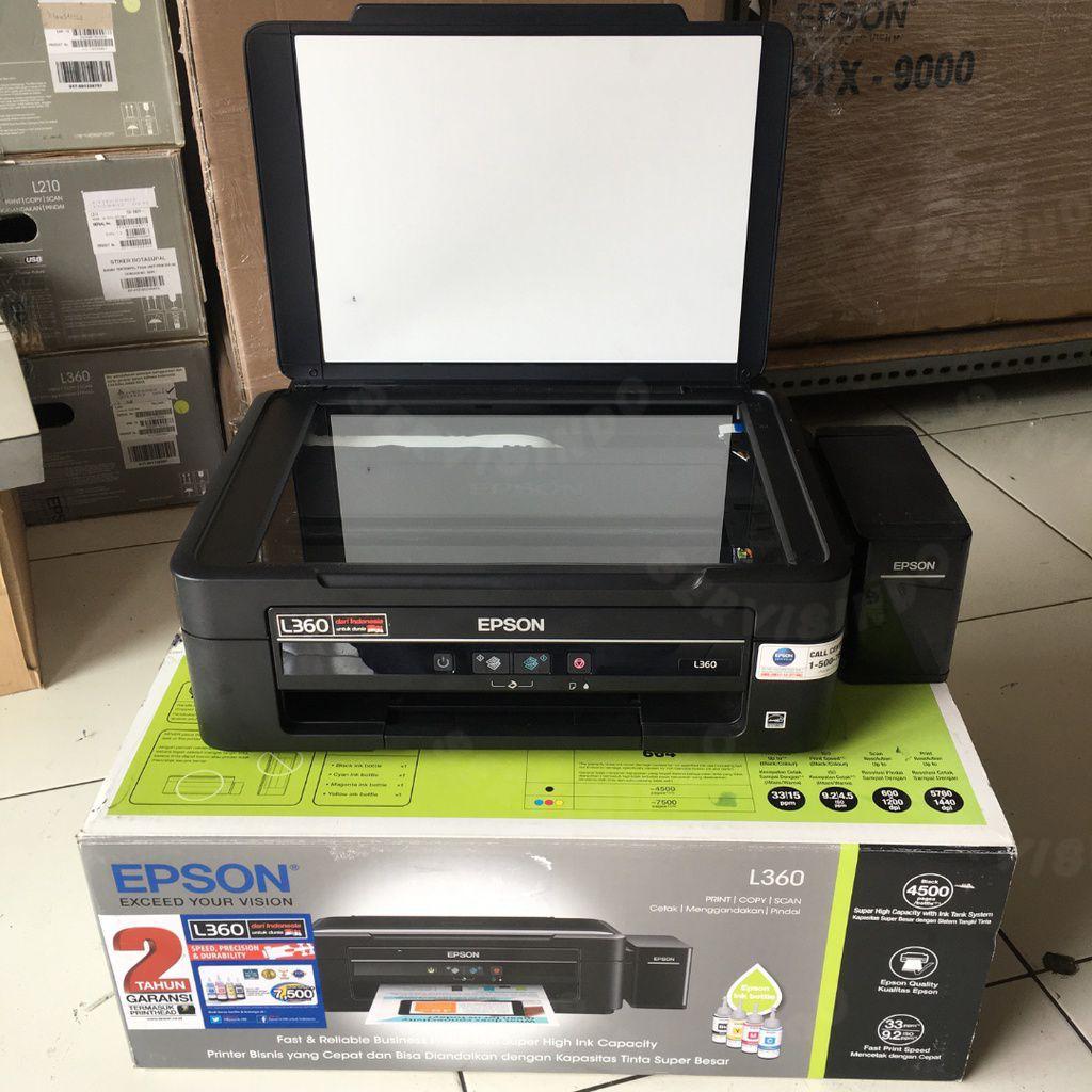 Epson Ecotank L360 A4 Wi Fi Duplex All In One Ink Tank Printer Shopee 0494