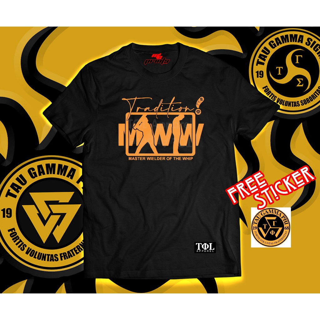 MWW Master Wielder of the Whip Triskelion Fratshirt Tau gamma phi ...