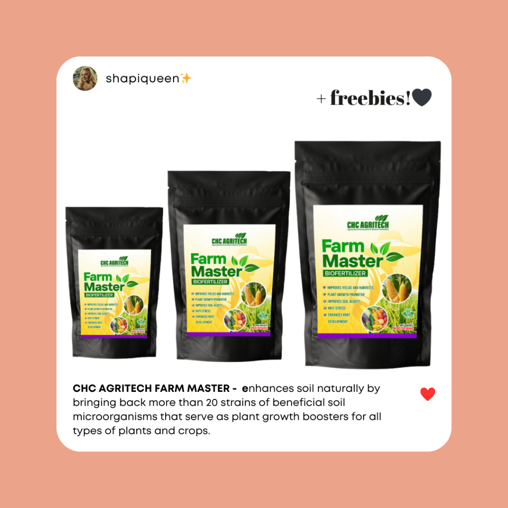 Japanese Technology CHC Agritech Farm Master Bio Fertilizer [VARIATIONS ...