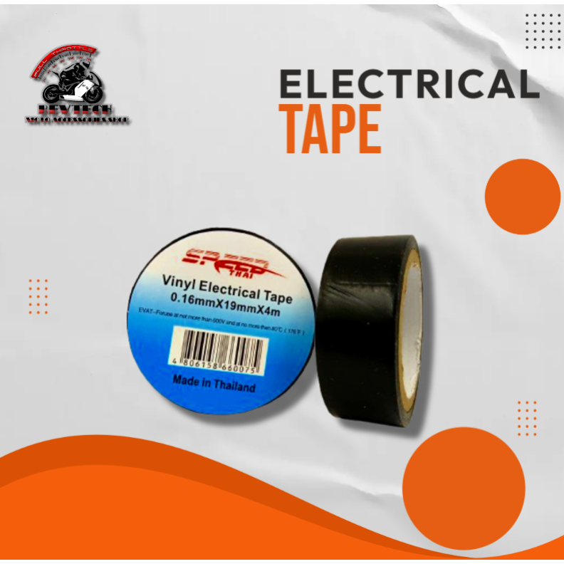 ELECTRICAL TAPE 10PCS PVC QUALITY WIRE TAPE | Shopee Philippines