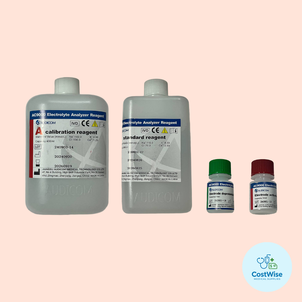 Audicom / Perlong / AC9801 Electrolyte Reagents | Shopee Philippines