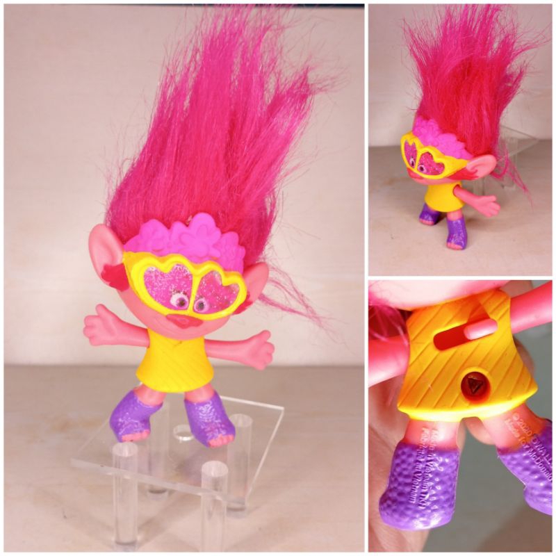 11cm princess poppy of trolls with shades figure toy | Shopee Philippines