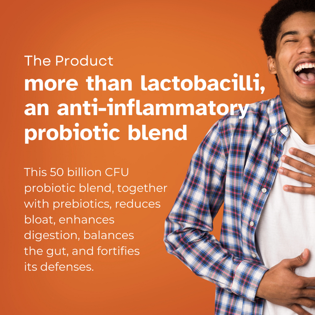 Pure Form Pre + Probiotics for Gut Health | 50B CFU of Combined ...