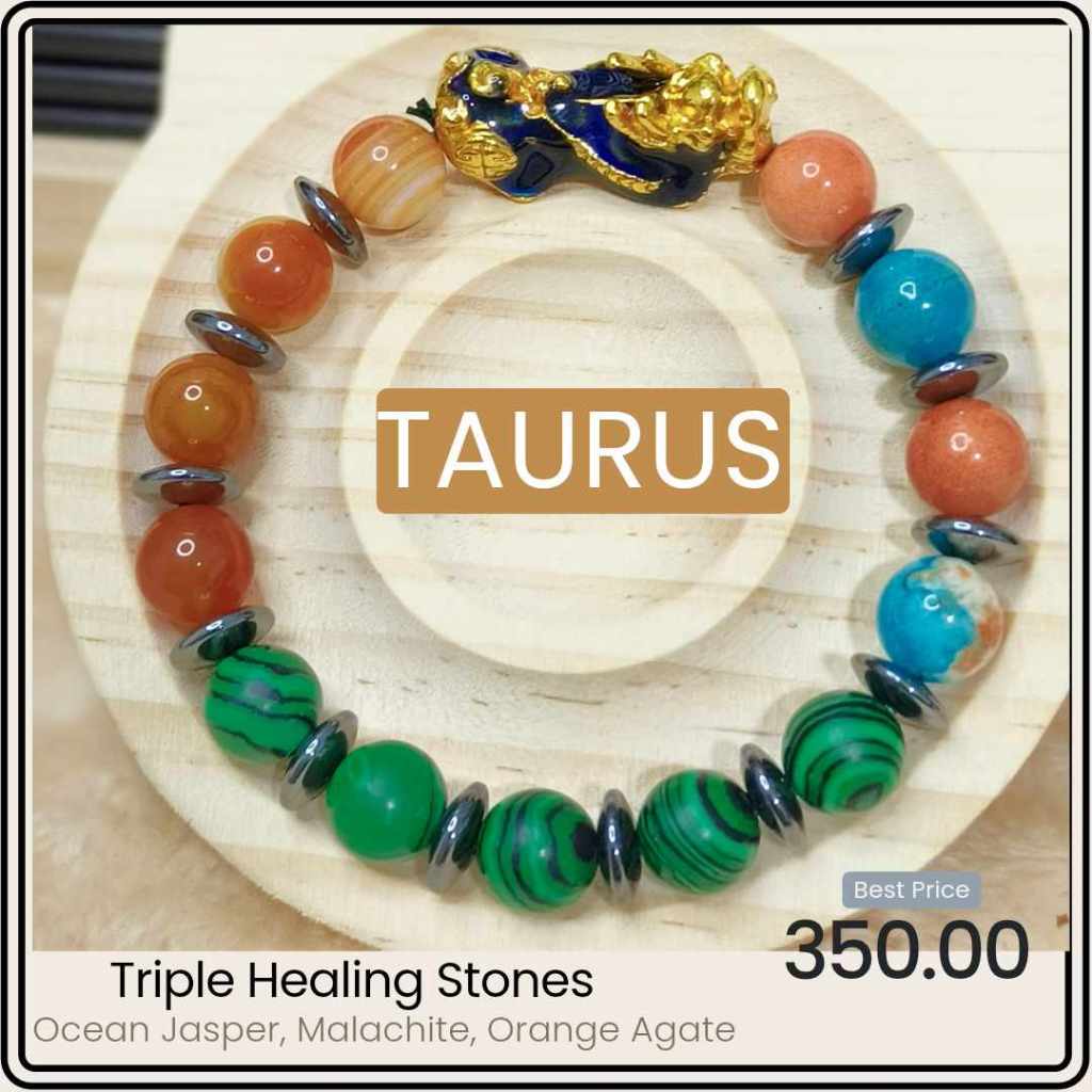 Taurus triple stone protection | Shopee Philippines