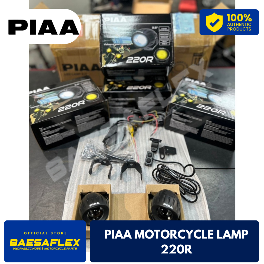 PIAA MOTORCYCLE LAMP / MINI DRIVING LIGHT FOR BIGBIKES 220R QR ...