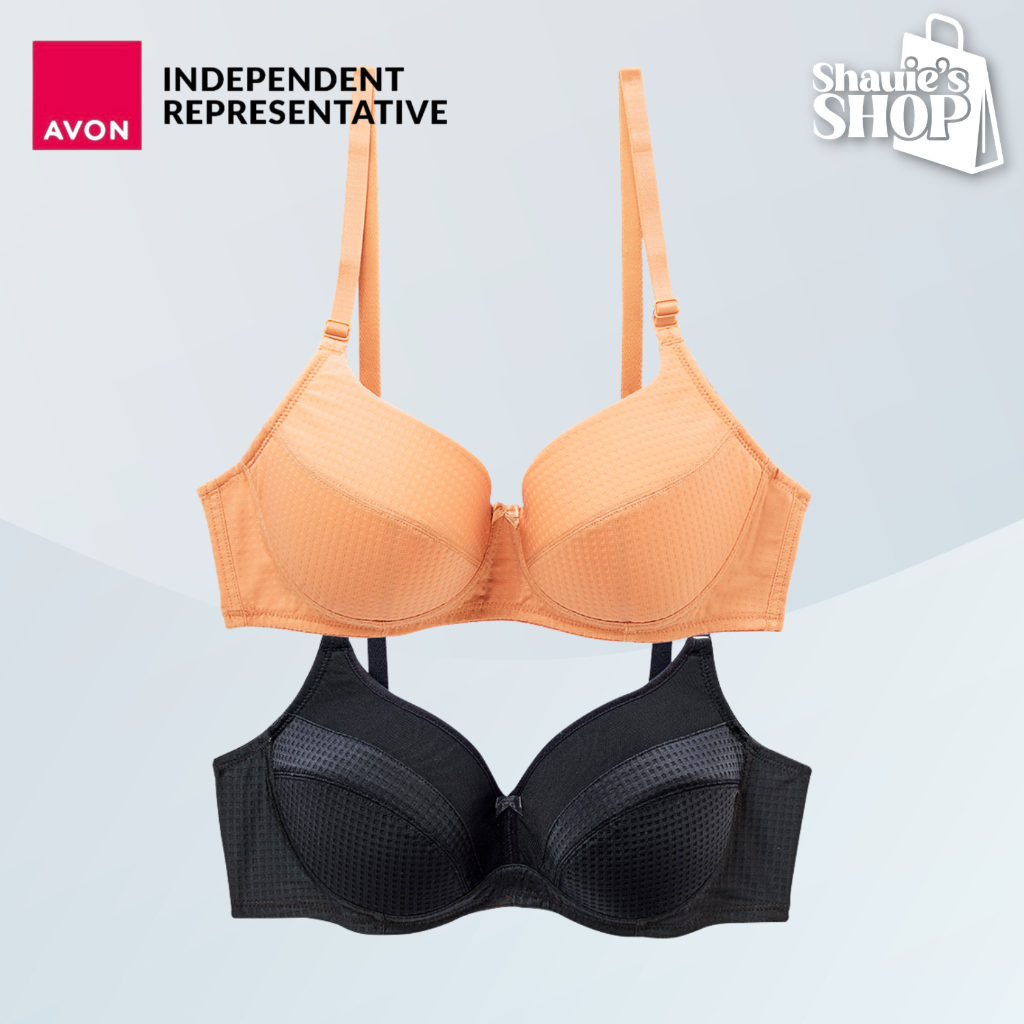 AVON Almira Non-Wire 360° Comfort 2-pc Bra Set | Shopee Philippines