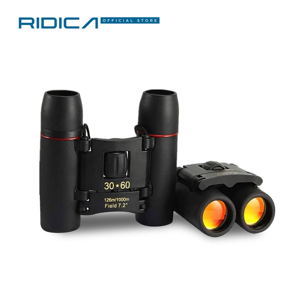 RIDICA Pocket Binocular Portable Telescope 30x Zoom with Focusing Wheel ...