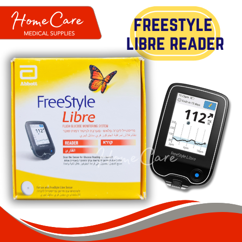 Freestyle Libre Reader/Glucometer, Flash Glucose Monitoring System (No ...