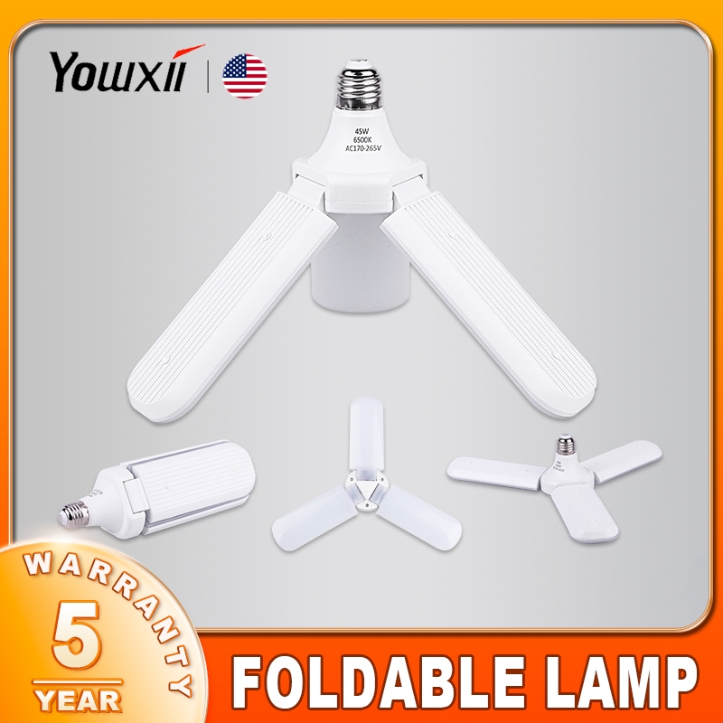 Yowxii MINI Foldable Light Original Lucky Fan Blade Three Leaf Lamp Fan ...