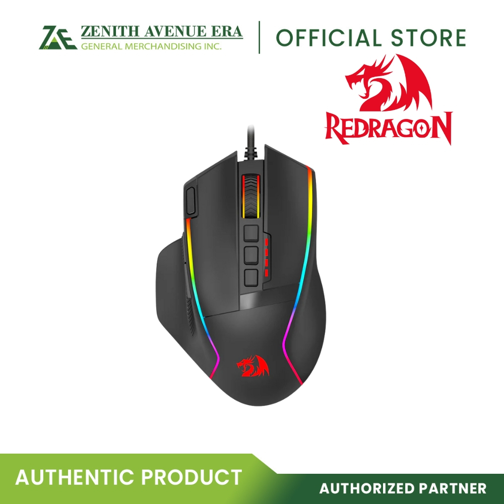 Redragon M915-RGB Swain Wired Gaming Mouse Black | Shopee Philippines