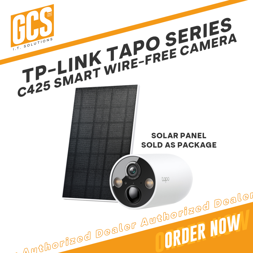 TP-Link Tapo C425 / C425 Kit Smart Wire-Free Security Camera (Solar ...
