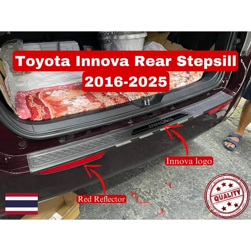 Toyota Innova Rear Stepsill 2016-2025 (Thailand Made) | Shopee Philippines