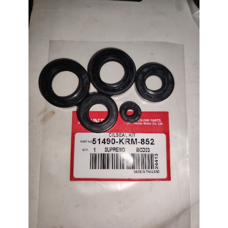 Honda Genuine TMX Supremo / TMX 150 Oil seal Kit set - Thailand ...