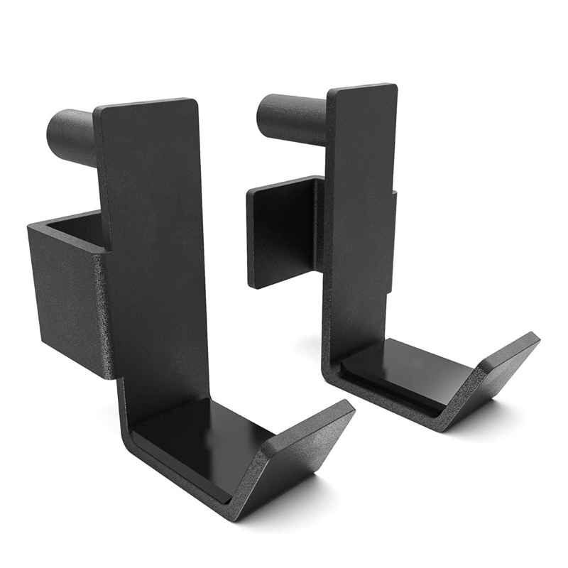 2PCS J-Hooks for Power Cage and Squat Racks. J-Cups for 2x2 | Shopee ...