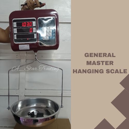 General Master Weighing Scale Digital Hanging Scale with Price ...