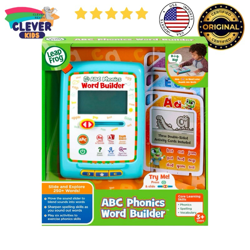 LeapFrog ABC Phonics Word Builder | Shopee Philippines