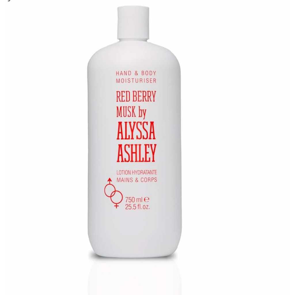 Alyssa Ashley Red Berry Musk Lotion - Hand & Body Moisturizer | Shopee ...