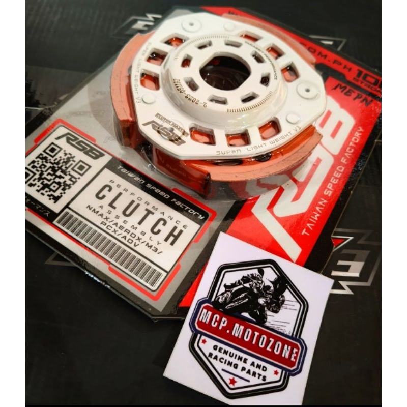 RS8 / WF Clutch Assy for Nmax / Aerox / Click / M3 / PCX / ADV ...