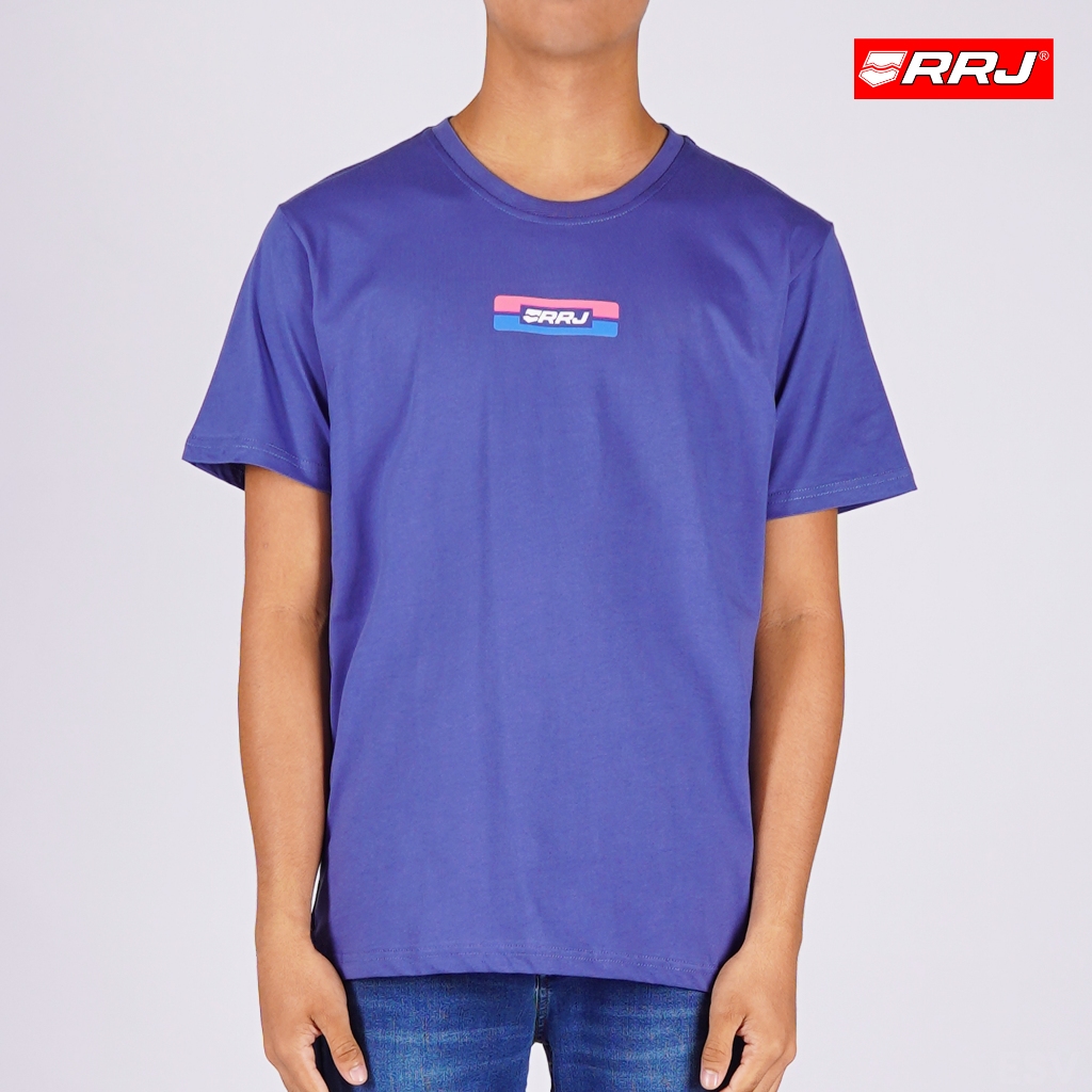 RRJ Men's Basic Tees Semibody Fitting Cotton Jersey Fabric 171229-U ...