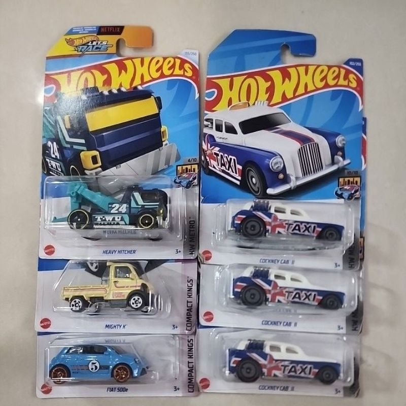Sale Hot Wheels (not mint) HW Metro: Cockney Cab II, Heavy Hitcher ...