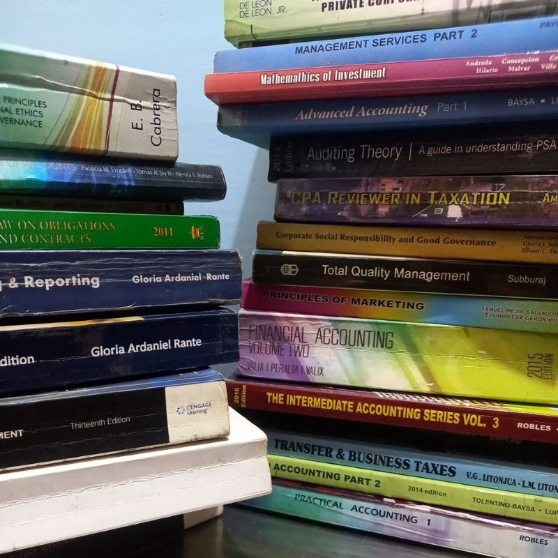 CPA Accounting accountancy books textbooks reviewers for board ...