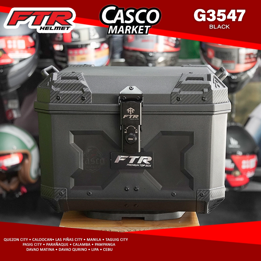 FTR TOP BOX G3547 45L PREMIUM ABS PLASTIC MATERIALS | Shopee Philippines