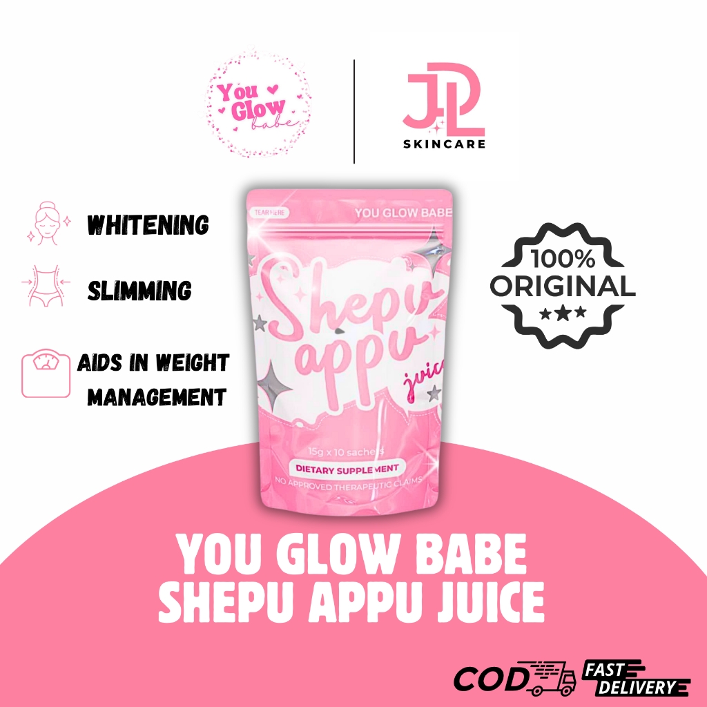 YOU GLOW BABE Shepu Appu Juice YGB Shepu Appu Juice 10 sachet x 15g ...