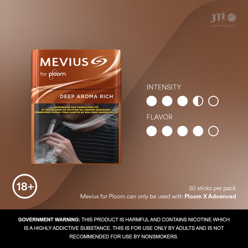Mevius for Ploom Heated Tobacco Sticks - Deep Aroma Rich | Shopee ...