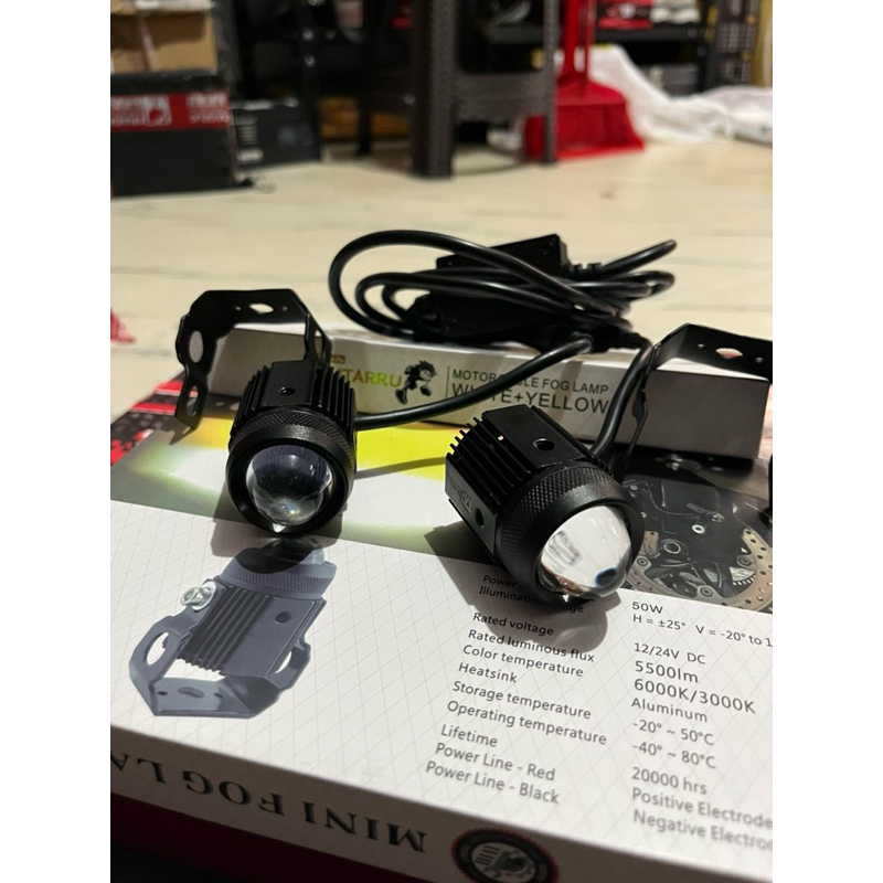 MUTARRU MINI DRIVING LIGHT MDL V2 50w | Shopee Philippines
