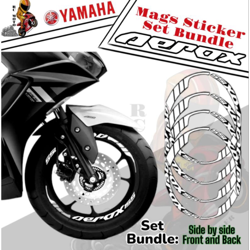Aerox Mags Sticker / Aerox Sticker Set Bundle | Shopee Philippines