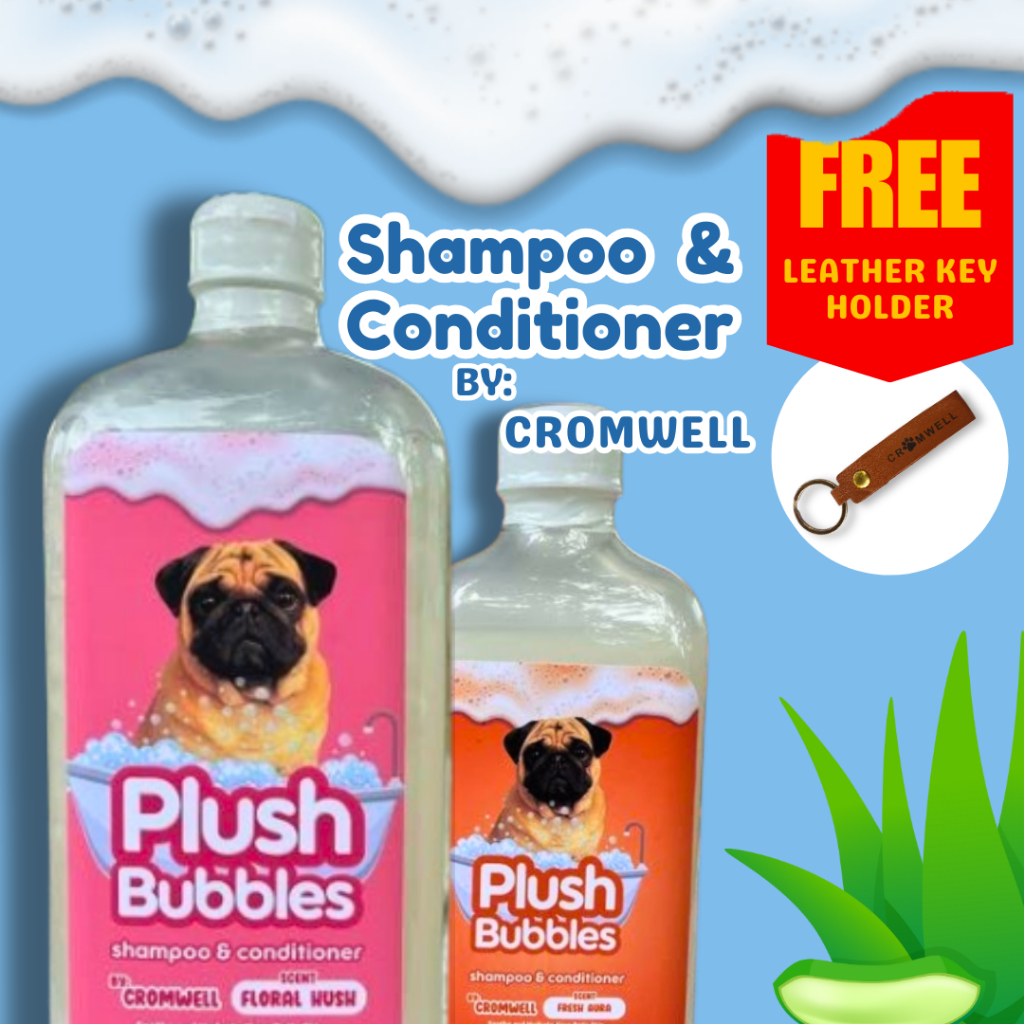 Plush Bubbles PET Shampoo & Conditioner by: Cromwell 1 liter and 500 ml ...