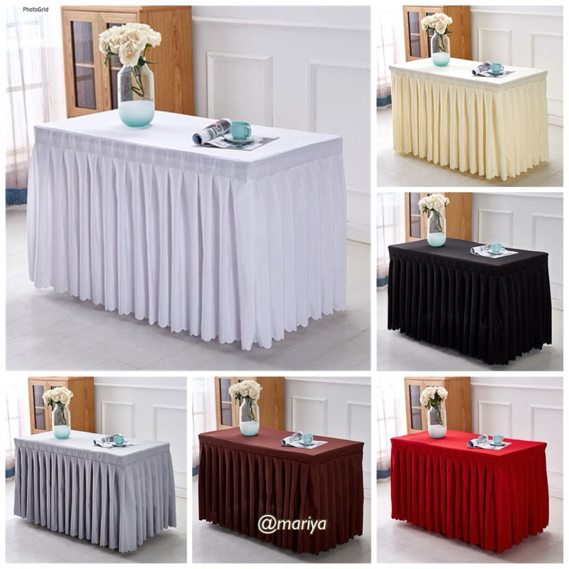 Table Skirt for Lifetime Table | 4ft/6ft/8ft table skirt Ready Made ...