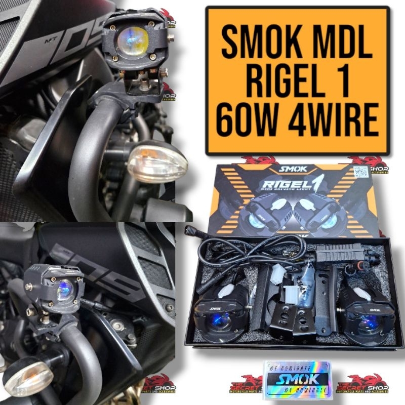 SMOK MDL RIGEL 1 60W 4 WIRES with clamp brackets | Shopee Philippines