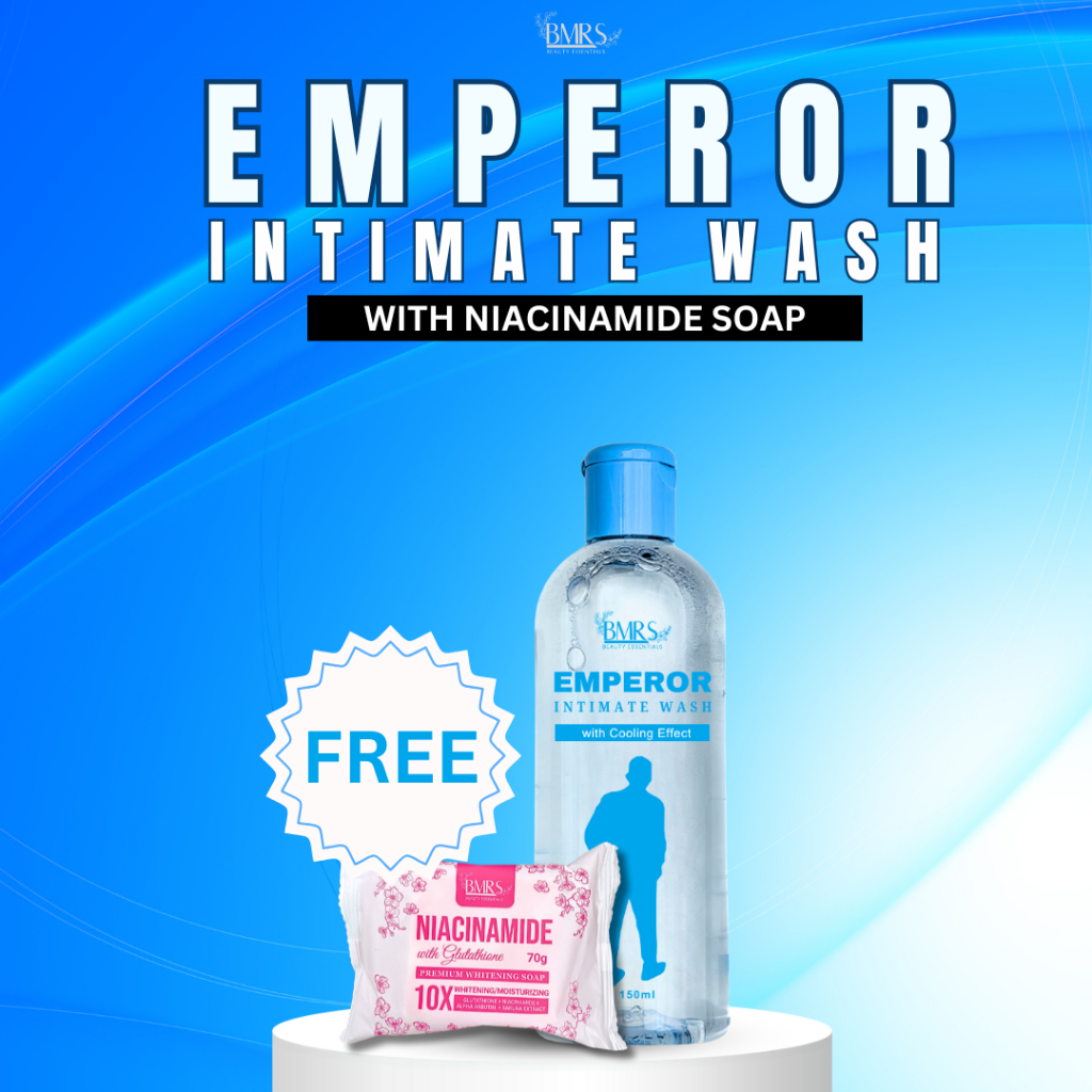 BMRS Original Fresh All Day Emperor Masculine Wash for Men 150ml (WITH ...