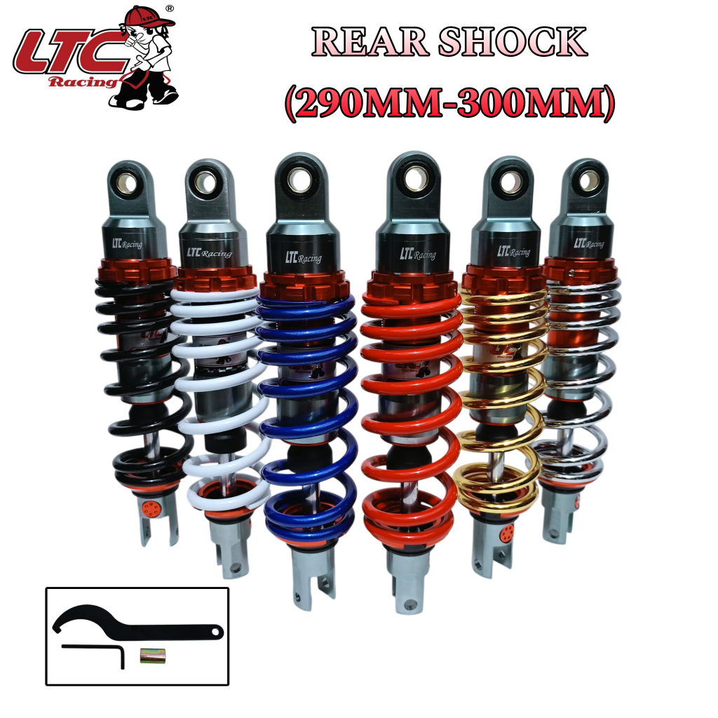LTC 290-300MM REAR SHOCK MIO/MIO SPORTY/MIO SOUL/MIO i 125 | Shopee ...
