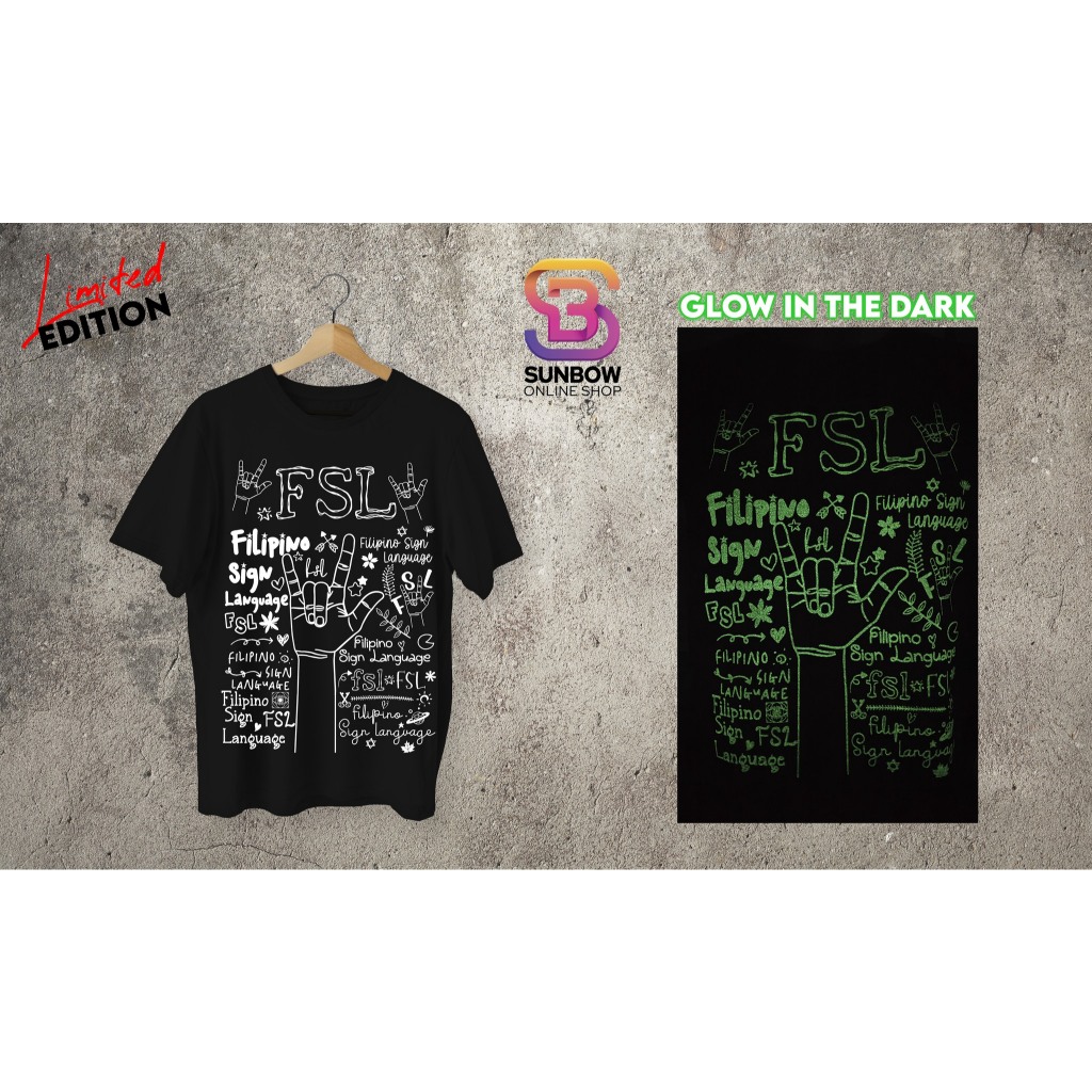 Filipino Sign Language Doodle with Glow in the Dark | Shopee Philippines