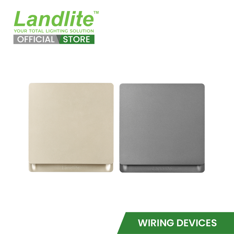 Landlite Wiring Devices (LWD-Q6-1G1W-GRY/CPG) | Shopee Philippines