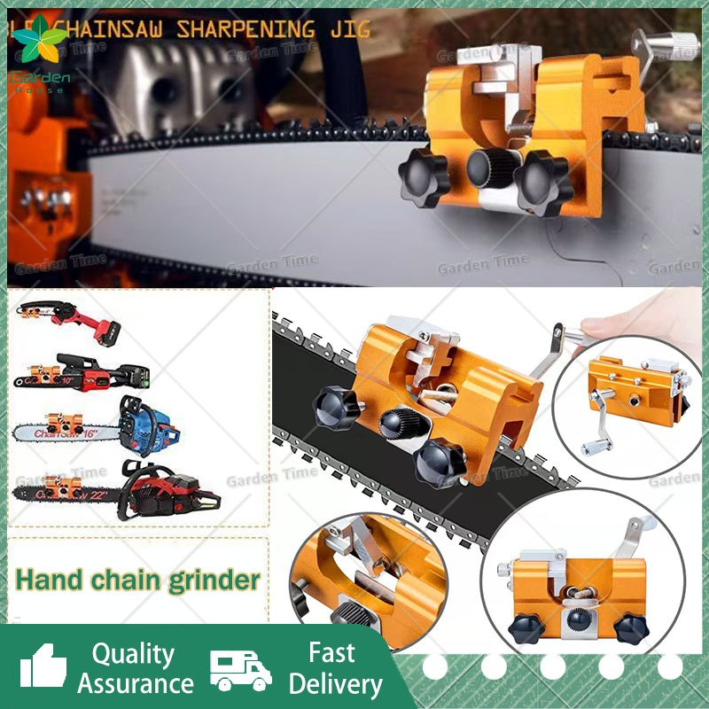 Chain Saw Sharpening Tools Chainsaw Chain Sharpening Jig Kit With Crank ...