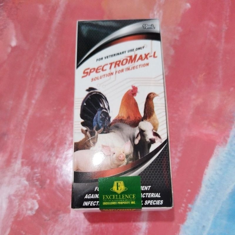 1 BOTTLE Excellence Spectromax - L 10ml for Animals, Gamefowls ...