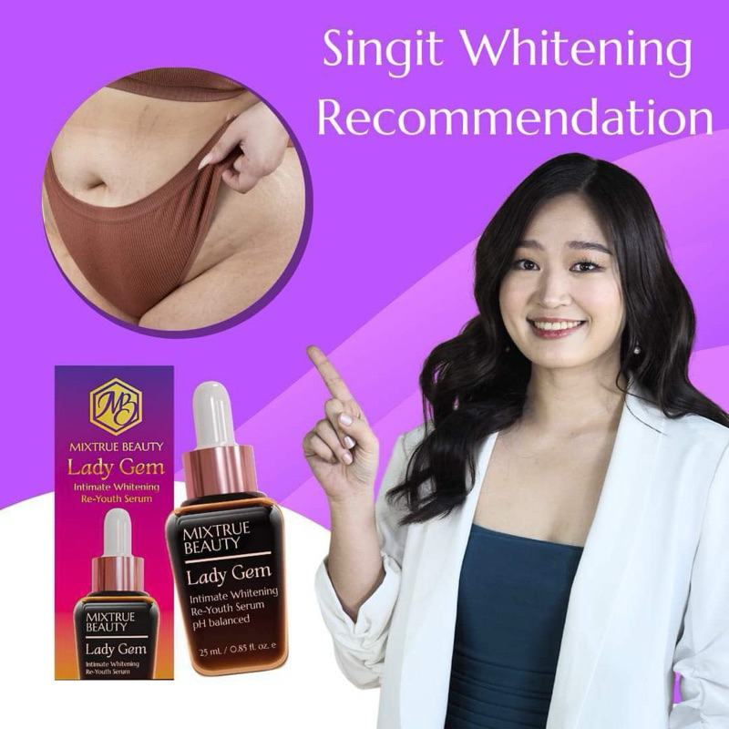 Lady Gem Serum Mixtrue Beauty (Bikini Intimate Whitening) | Shopee ...