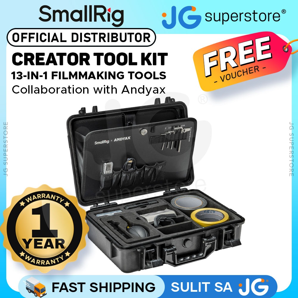 SmallRig x Andyax Creator Tool Kit 13-in-1 Professional Filmmaking ...