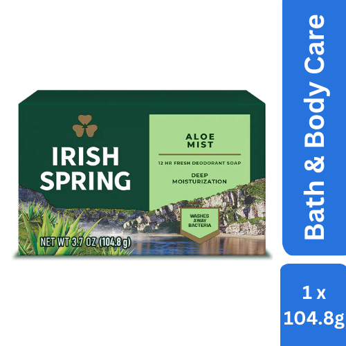 Irish Spring Aloe Body Soap 3.7oz Singles | Shopee Philippines
