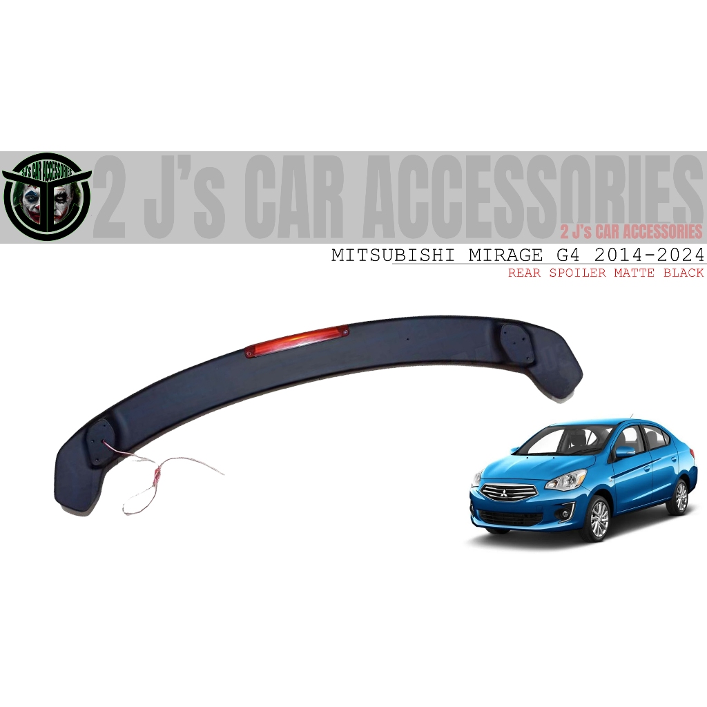MITSUBISHI MIRAGE G4 2014 TO 2024 SPOILER/REAR SPOILER WING/SPOILER ...