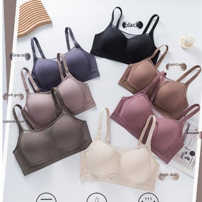 Isabelle.Q Sando Type Bra with Front Mesh Design CUP B FULL CUP # ...