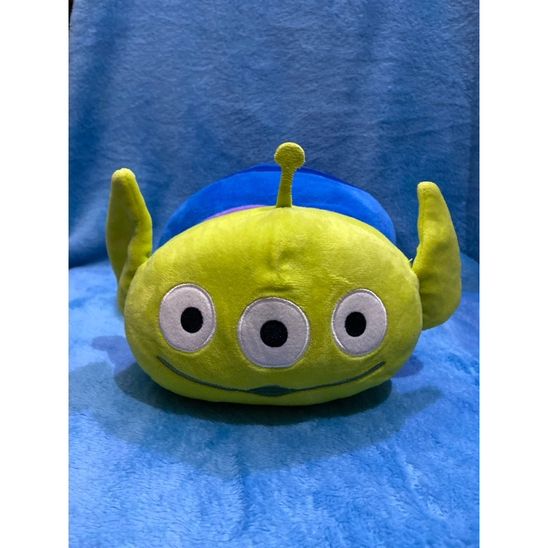 Toy Story Alien 3 Eyed Stuffed Toy 12” Laying Down Preloved-A4 | Shopee ...