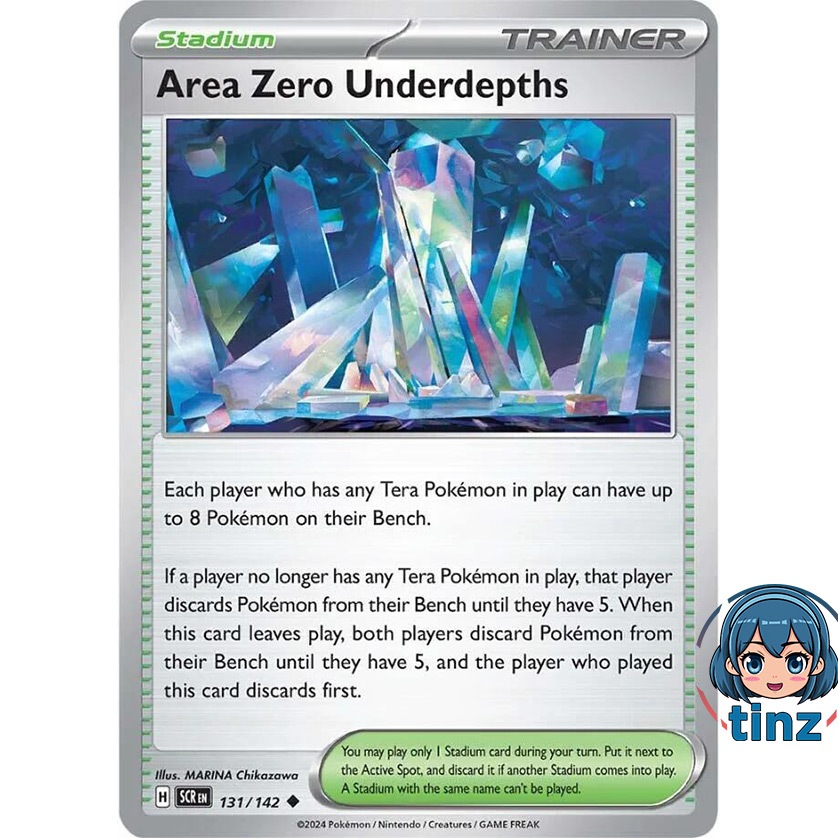Area Zero Underdepths - 131/142 - Uncommon Pokemon SV07: Stellar Crown ...