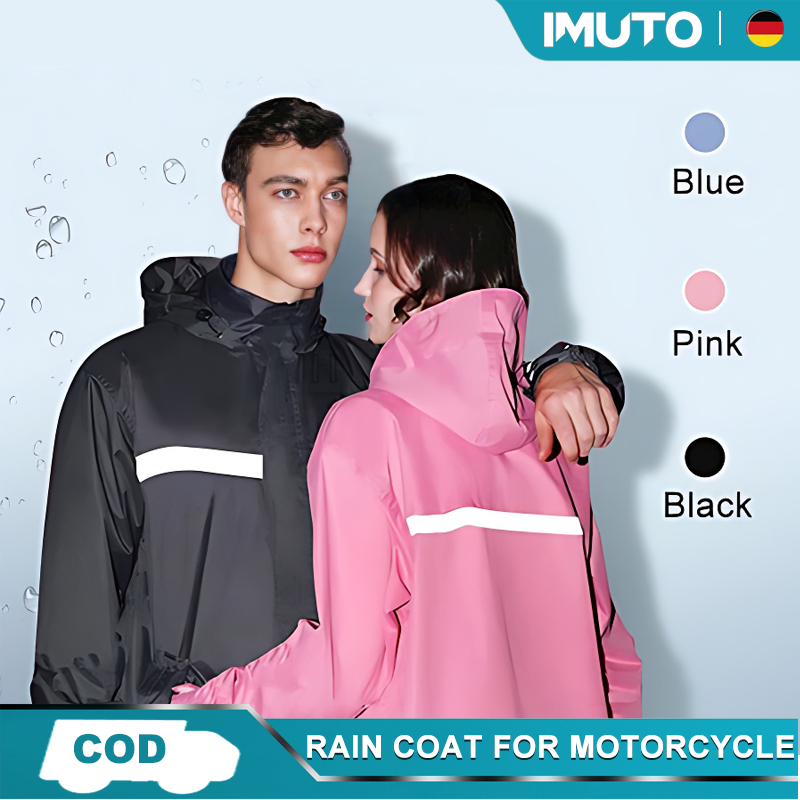 Imuto Rain Coat For Motorcycle Waterproof Motorbike Rain Suit ...