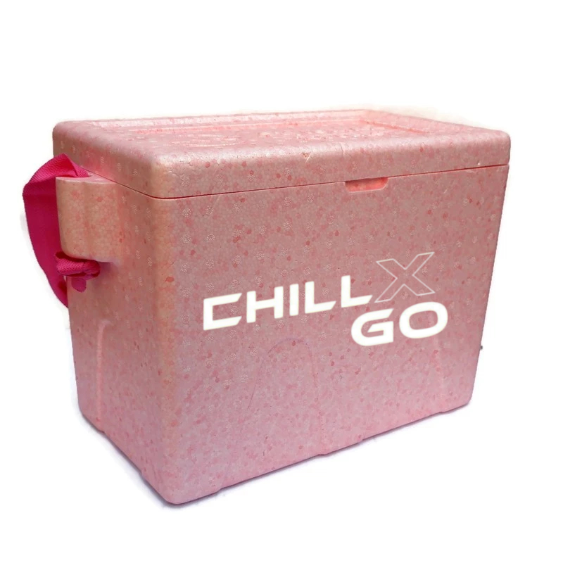 CHILL X GO Styrofoam Box Ice Chest Cloth Handle | Shopee Philippines