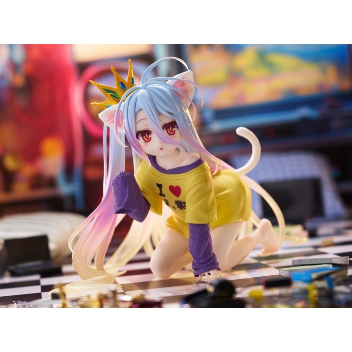 Taito: No Game No Life Desktop Cute Figure - Shiro | Shopee Philippines
